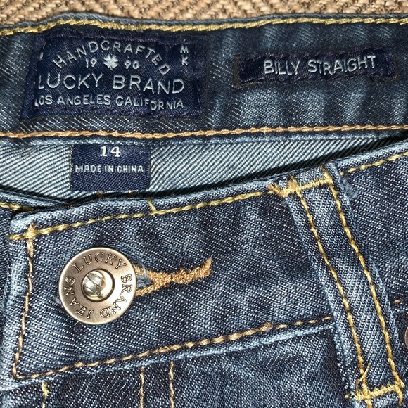 Lucky Brand | Jeans | Euc Lucky Brand Billy Straight Jeans Size 4 ...